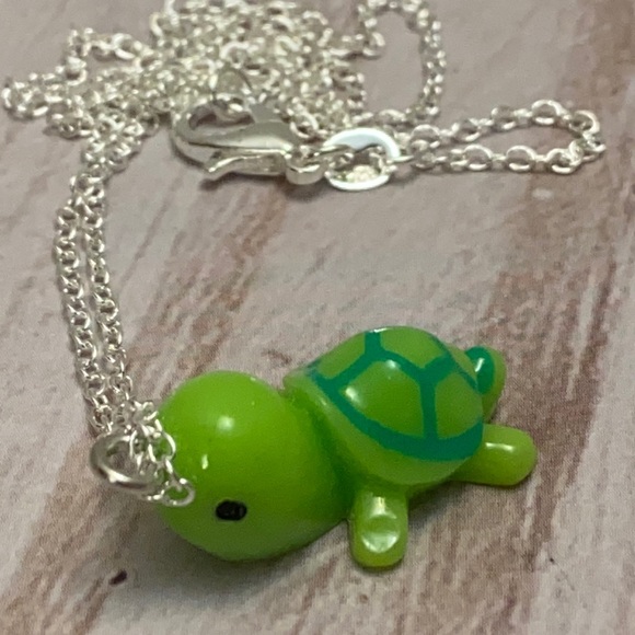Jewelry | Resin Save The Turtles 9 Necklace | Poshmark